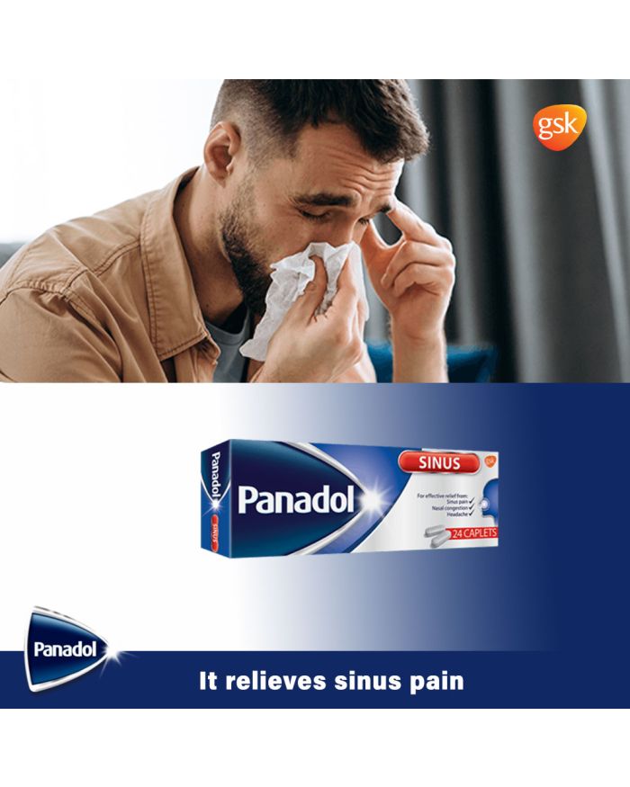 Panadol Sinus Caplets 24's – Oriana Pharmacy