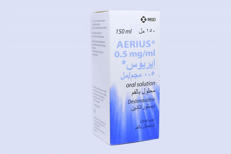 Buy Aerius Syp 150Ml at Oriana Pharmacy