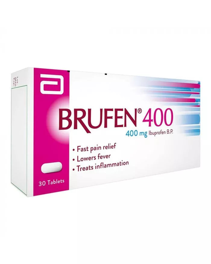 Buy Brufen 400Mg 30Tablets at Oriana Pharmacy