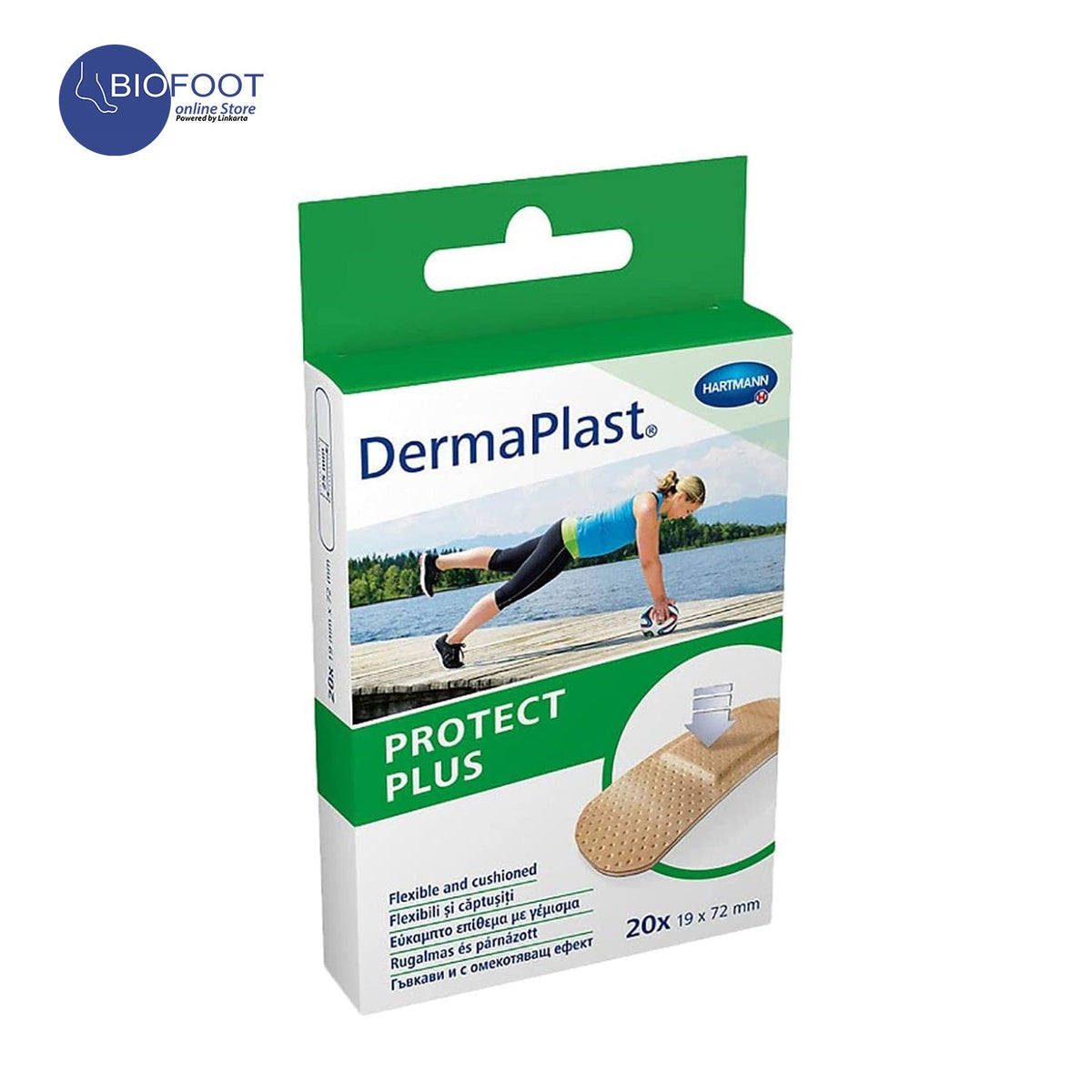 Buy Dermaplast Plaster Protect Plus 20"S at Oriana Pharmacy